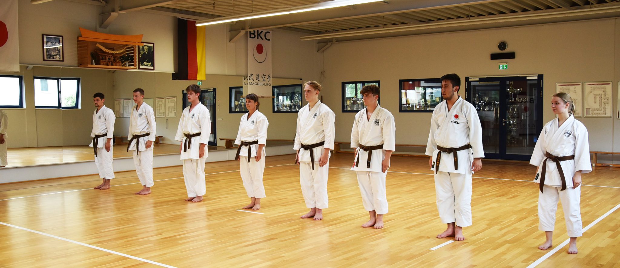 Sommerprüfungen im BKC - Budo Karate Club Magdeburg